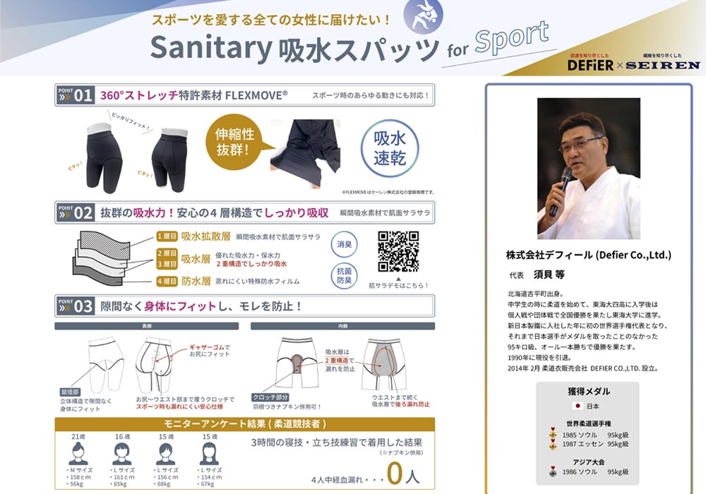 Femtech Tokyo(フェムテックトーキョー)に出展！！ | Defier